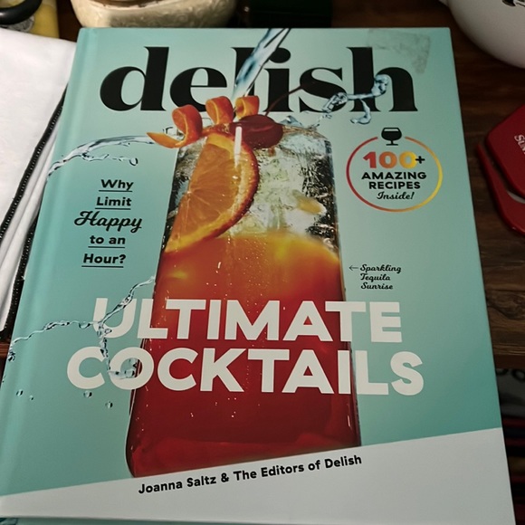 Kitchen | Delish Ultimate Cocktails Hardcover Book | Poshmark